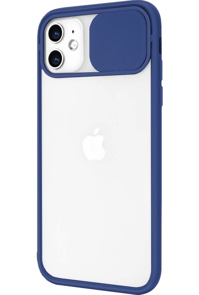 Piyasa Sepeti Apple iPhone 11 Kızaklı Kamera Korumalı Kapak Mavi Piyasa Sepeti Apple iPhone 11 Kızaklı Kamera Korumalı Kapak Mavi