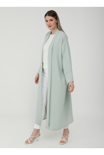 Alia Büyük Beden Düz Renk Ferace