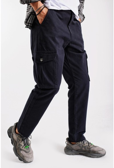 Chuba Erkek Pamuklu Yandan Cepli Spor Kargo Pantolon 21W901 Chuba Erkek Pamuklu Yandan Cepli Spor Kargo Pantolon 21W901