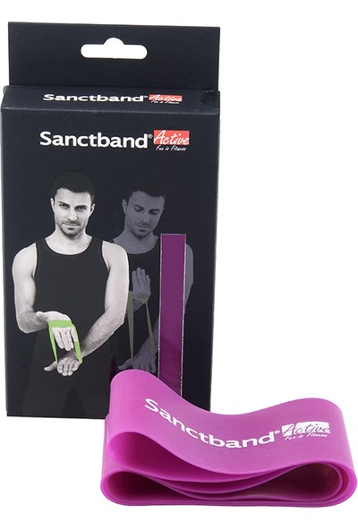 Sanctband Active Mini Loop Band Purple (Heavy) - Sert Direnç Sanctband Active Mini Loop Band Purple (Heavy) - Sert Direnç