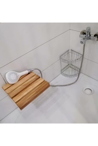 Kampasist Ahşap Katlanır Engelli Duş Oturağı Meşe Rengi 31 x 38,5cm Kampasist Ahşap Katlanır Engelli Duş Oturağı Meşe Rengi 31 x 38,5cm