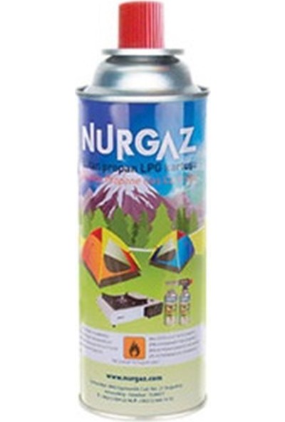 Nurgaz Ng 207 - 220 gr Valfli Yedek Kartuş Tüp Nurgaz Ng 207 - 220 gr Valfli Yedek Kartuş Tüp