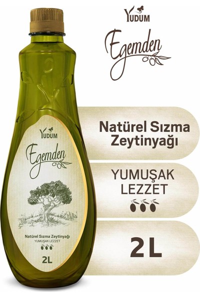 Yudum Egemden Natürel Sızma Zeytinyağı Yumuşak Lezzet 2 LT Yudum Egemden Natürel Sızma Zeytinyağı Yumuşak Lezzet 2 LT