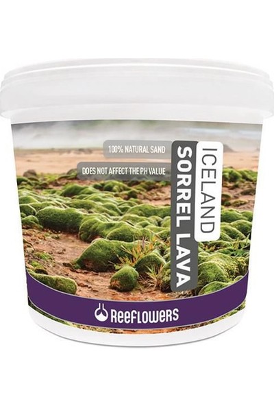 Reeflowers Iceland Sorrel Lava Bitki Kumu (4-6 Mm) 4 kg K