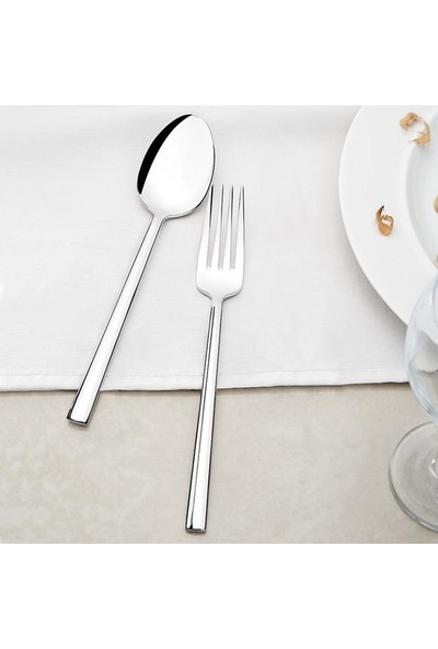 Nehir Dalyan Sade 60 Parça Kaşık Nehir Dalyan Sade 60 Parça Kaşık