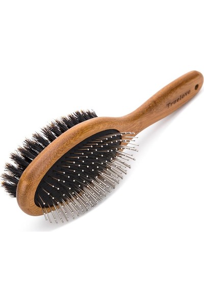 True Love Bambu Kedi-Köpek Tarağı-Fırçası Medium