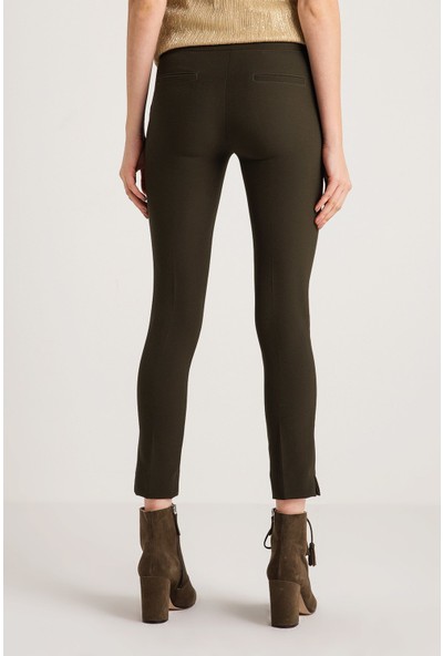 ZeynGiyim Passage 4606 Atlas Tokalı Rahat Pantolon