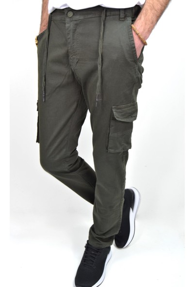 Ds Danlıspor Erkek Beli Lastikli Likralı Kargo Cep Pantolon 0360036