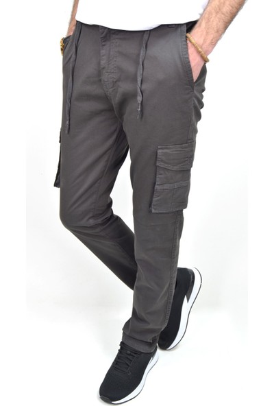 Ds Danlıspor Erkek Beli Lastikli Likralı Kargo Cep Pantolon 0360036