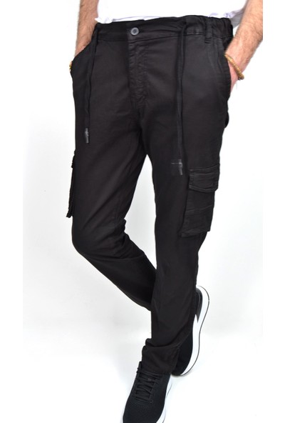 Ds Danlıspor Erkek Beli Lastikli Likralı Kargo Cep Pantolon 0360036