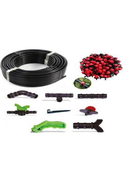 Evci * Tohum * 400 mt Hazır Set Deliksiz Damla Sulama Hortumu Evci * Tohum * 400 mt Hazır Set Deliksiz Damla Sulama Hortumu