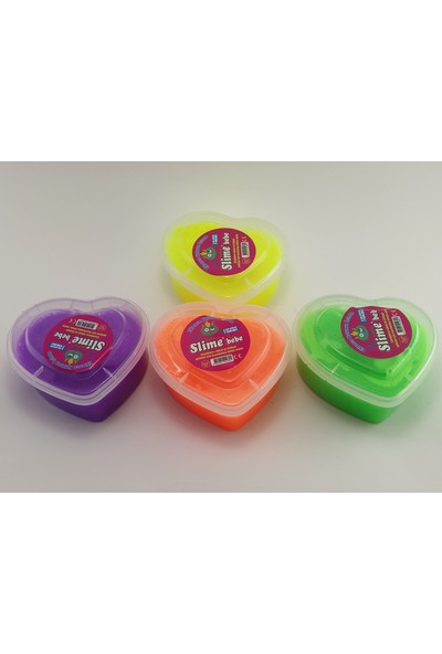 Slime Bebe Kalpli Kutu 4lü Slime