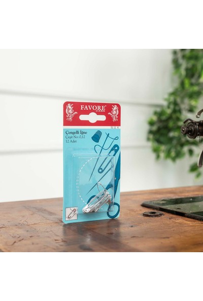 Favore Casa Çeşit Çengelli İğne No: 0-1-2