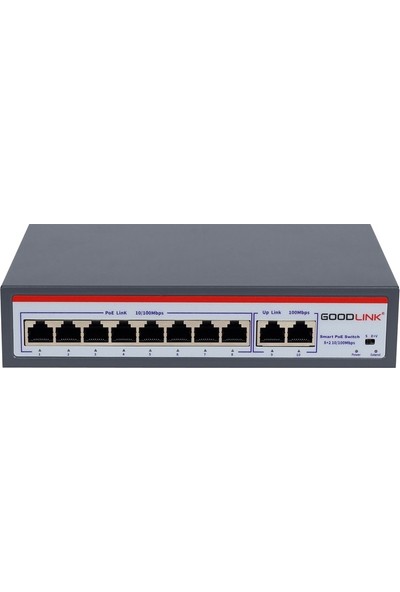 Goodlink 8 Port Poe Switch + 2 Port Uplink Goodlink 8 Port Poe Switch + 2 Port Uplink