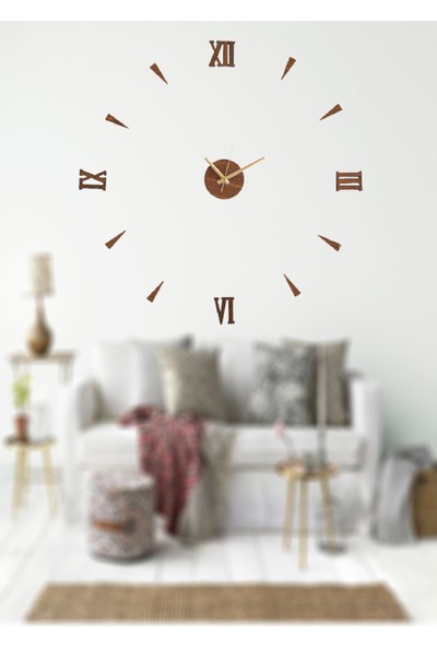 Venom Venon Home Saat Ahşap Modern