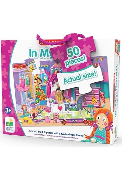 Learning Journey Jumbo Yer Puzzle 50 Parça / Kızımın Odası Learning Journey Jumbo Yer Puzzle 50 Parça / Kızımın Odası