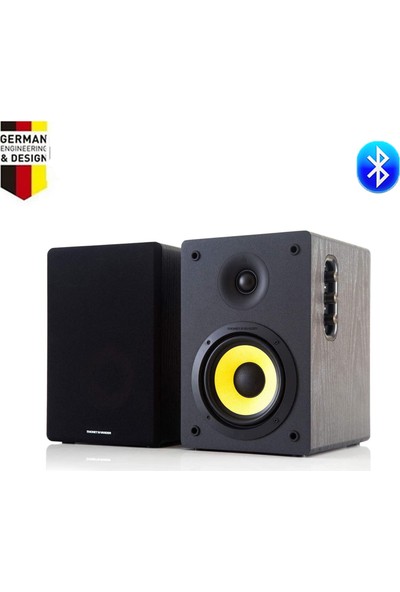 Thonet Vander Kurbis 340W Wooden 1+1 Bluetooth Bookshelf Stereo Ahşap Speaker Hoparlör Thonet Vander Kurbis 340W Wooden 1+1 Bluetooth Bookshelf Stereo Ahşap Speaker Hoparlör