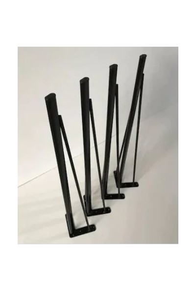 Abronya Metal Masa Ayağı Firkete Ayak Masa Ayağı Modelleri Yemek Masası Mutfak Masası Dresuar Ayak Modeli 80 cm 1 Adet