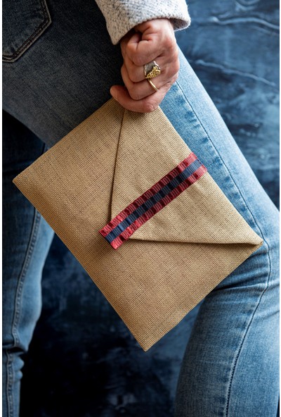 Anı Home Bordo Saten Şeritli Cluch Portföy Çanta Anı Home Bordo Saten Şeritli Cluch Portföy Çanta