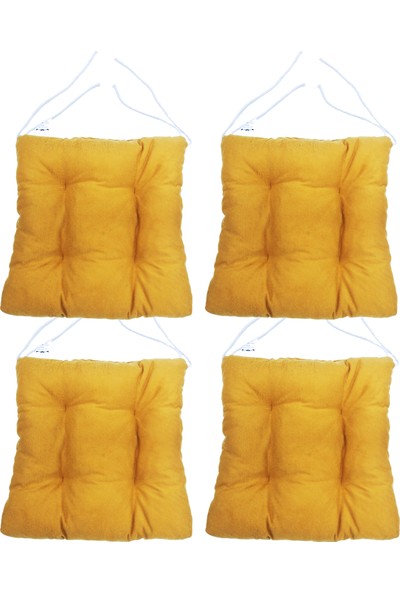 Mutfakta Moda Sandalye Minderi / Renkli Bahar Serisi Tay Tüyü 4 Lü Sandalye Minderi Mutfakta Moda Sandalye Minderi / Renkli Bahar Serisi Tay Tüyü 4 Lü Sandalye Minderi