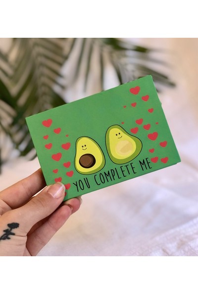Giftmoda Avokado Beni Tamamlıyorsun Tasarımlı Mini Albüm Giftmoda Avokado Beni Tamamlıyorsun Tasarımlı Mini Albüm