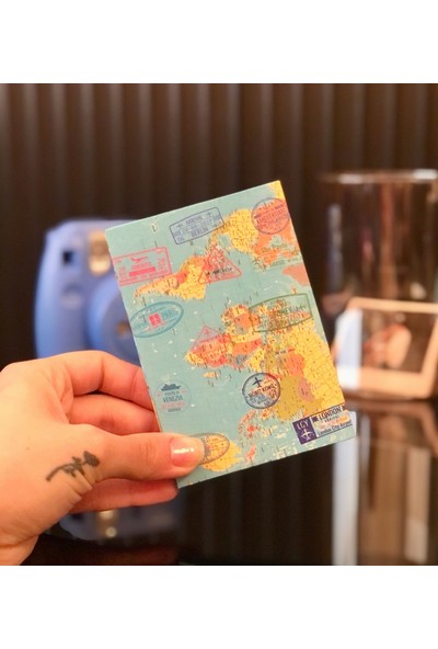Giftmoda Travel Tasarımlı Mini Albüm Giftmoda Travel Tasarımlı Mini Albüm