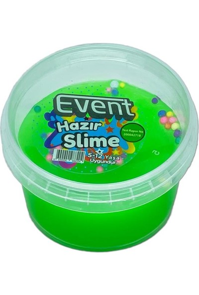 Event Hazır Slime Yeşil Event Hazır Slime Yeşil