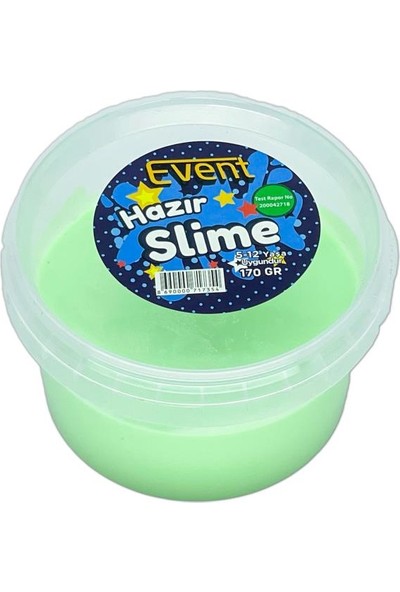 Event Hazır Slime Açık Yeşil Event Hazır Slime Açık Yeşil