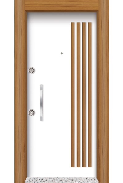 Mono Çelik Kapı MN-1010 Meşe Kasa Pvc Kabartma Seri Mono Çelik Kapı MN-1010 Meşe Kasa Pvc Kabartma Seri