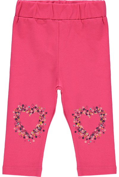 Civil Baby Kız Bebek Uzun Tayt 6-18 Ay Fuşya