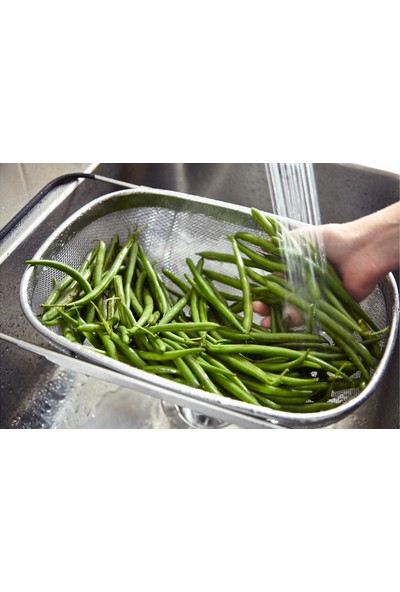 Ikea Idealısk Paslanmaz Çelik Süzgeç 34 X 23 Cm.