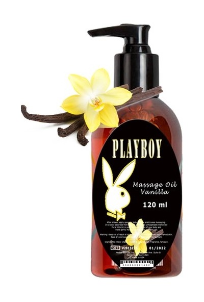 Playboy Vanilya Aromalı Vücut Masaj Yağı 120 ml Playboy Vanilya Aromalı Vücut Masaj Yağı 120 ml