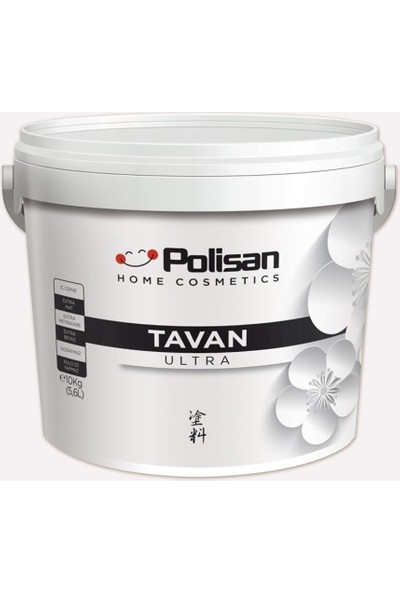 Polisan Natura Ultra Tavan Boyası Beyaz 10 kg Polisan Natura Ultra Tavan Boyası Beyaz 10 kg