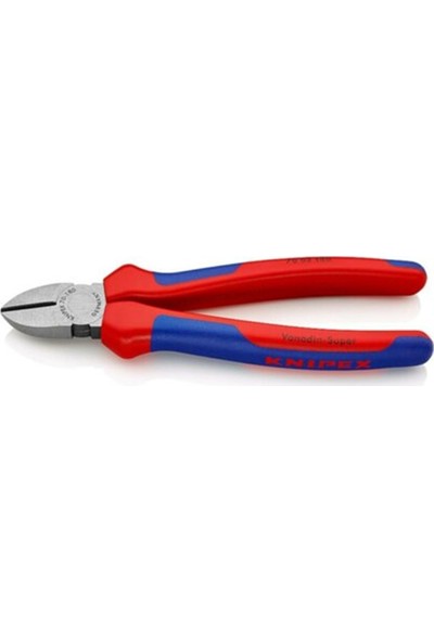 Knipex 7002180 Izoleli Yan Keski 180 mm Knipex 7002180 Izoleli Yan Keski 180 mm