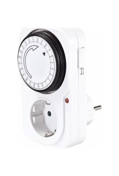 Viko Cata 9180 Zaman Ayarlı Priz Mekanik Zaman Saati 3500 Watt