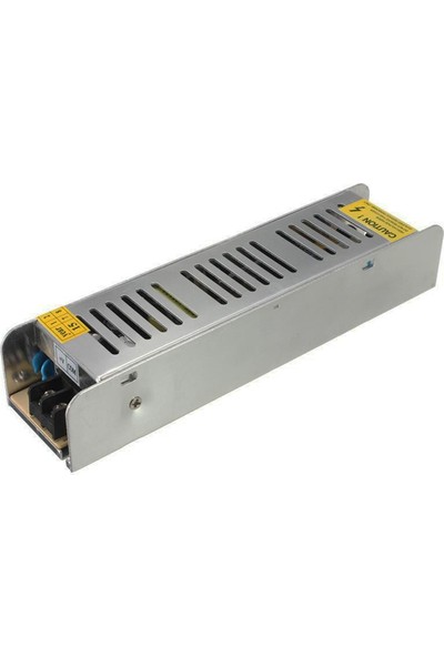Wozlo Adaptör 12V 10A Metal Slim Kasa 12 Volt 10 Amper Şerit LED Güvenlik Kamerası Adaptörü Wozlo Adaptör 12V 10A Metal Slim Kasa 12 Volt 10 Amper Şerit LED Güvenlik Kamerası Adaptörü