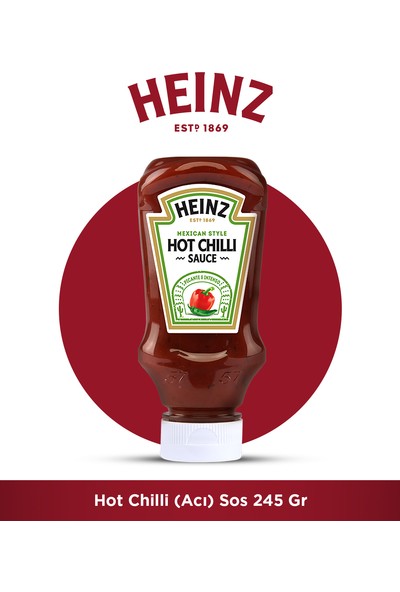 Heinz Hot Chilli (Acı) Sos 245 gr Heinz Hot Chilli (Acı) Sos 245 gr