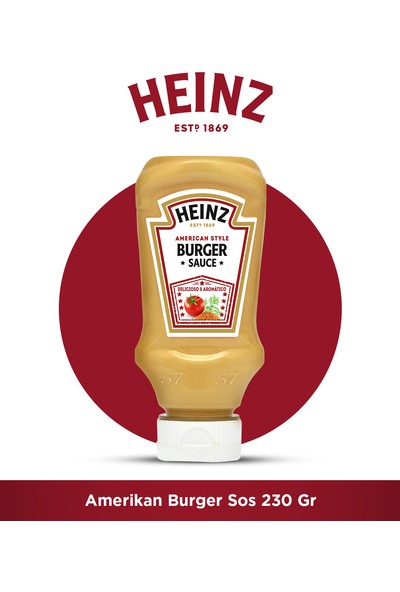 Heinz Amerikan Burger Sos 230 gr
