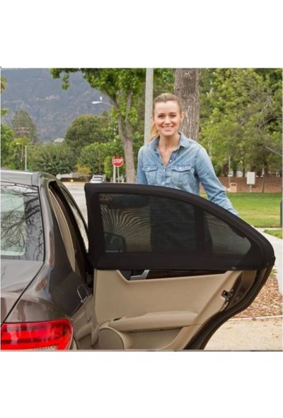 Ankaflex Oto Yan Cam Perdesi Yan Cam Güneşlik (2 Adet)