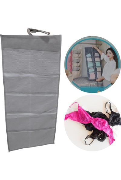 Buffer Dolap Içi Asılabilir Iç Çamaşırı Dolap Düzenleyici
