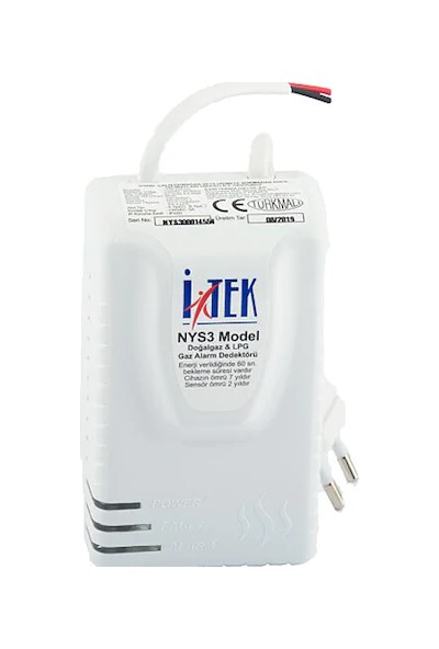 Itek Gaz Alarm Cihazı Itek Gaz Alarm Cihazı