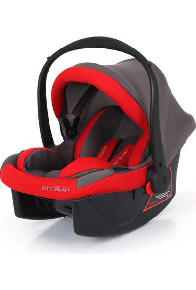 Bunni Baby Anakucağı Taşıma Puset Gri Kırmızı Bunni Baby Anakucağı Taşıma Puset Gri Kırmızı