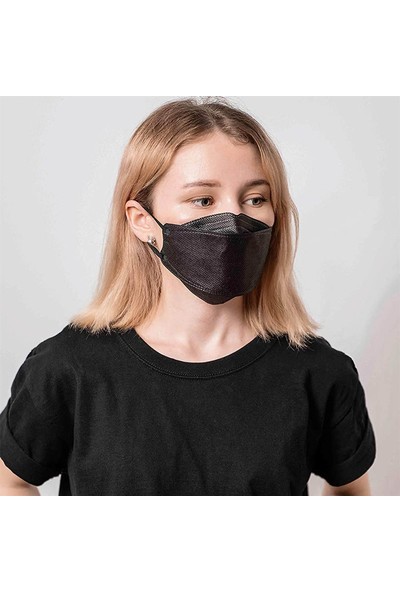 Medizer Qaro Siyah Ffp2 Maske 5'li