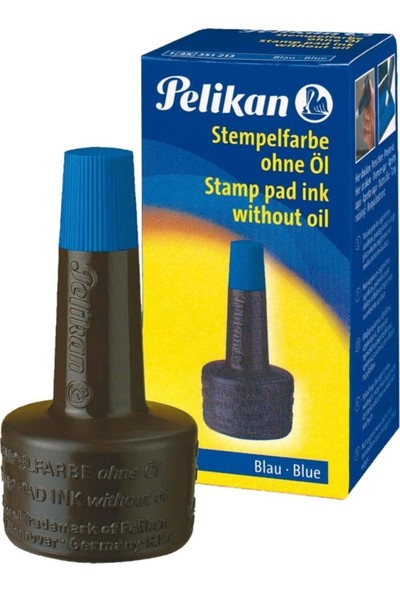 Pelikan Mavi Stampa Mürekkebi 30 cc Istampa 1 Adet