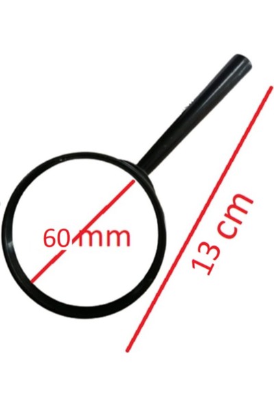 Brons Büyüteç 60 mm