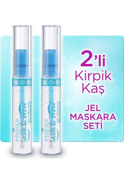 Essence Kaş Kirpik Jeli 2'li Essence Kaş Kirpik Jeli 2'li