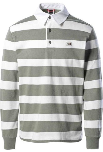 The North Face M L/s Rugby Erkek Sweetshirt NF0A4T1J