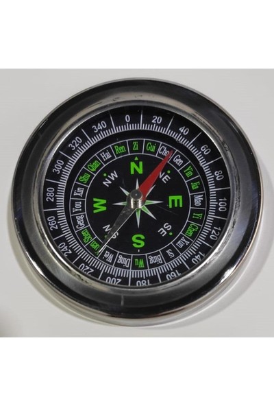 Linea Compass Krom Kapaksız Pusula 7.5 cm Linea Compass Krom Kapaksız Pusula 7.5 cm