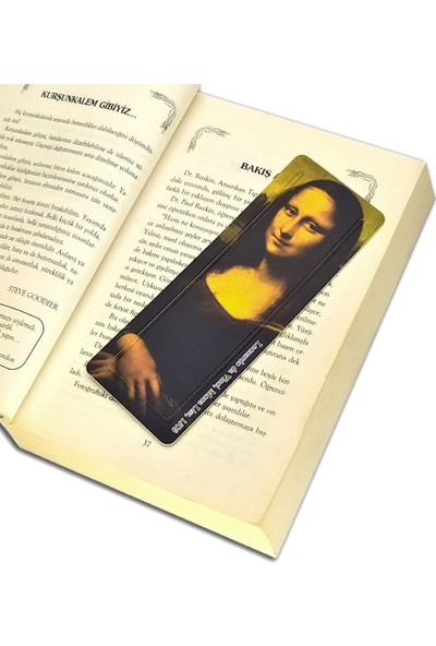 Istisna Ünlü Tablolar Kitap Ayracı- Mona Lisa Istisna Ünlü Tablolar Kitap Ayracı- Mona Lisa