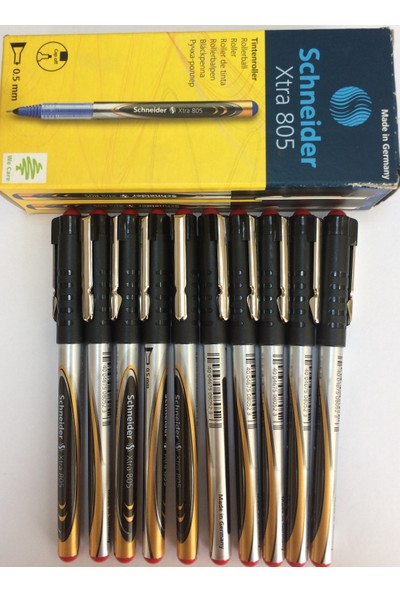 Schneider Xtra 805 Iğne Uçlu Kalem 0,5 mm Kırmızı 10'lu Schneider Xtra 805 Iğne Uçlu Kalem 0,5 mm Kırmızı 10'lu